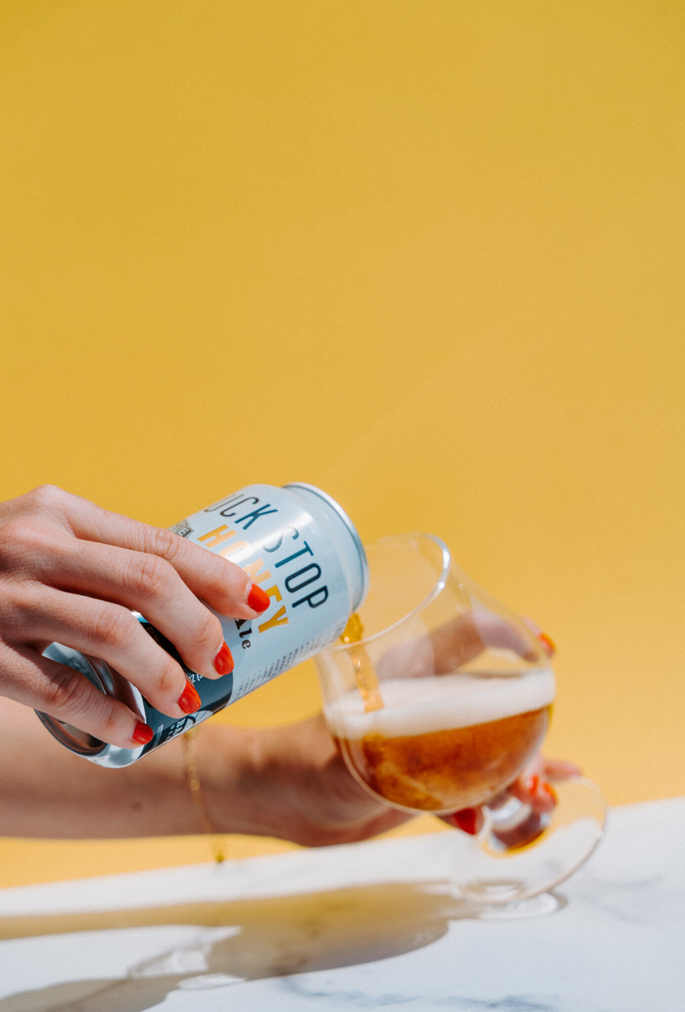 The Art of Pouring the Perfect Beer with Back Forty Truck Stop Honey